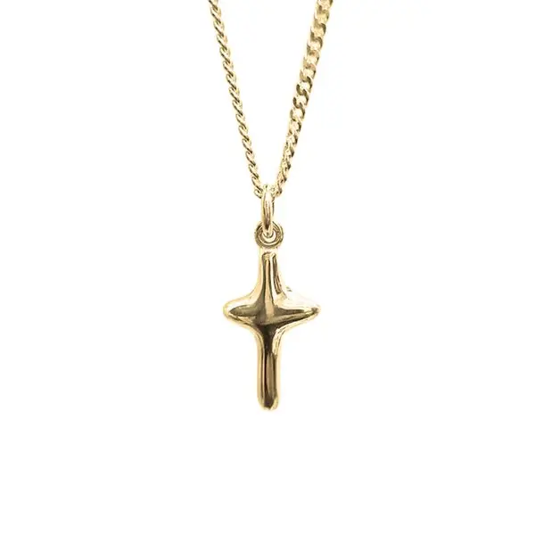 WON ASTRE Cross Of The Light Necklace - Gold