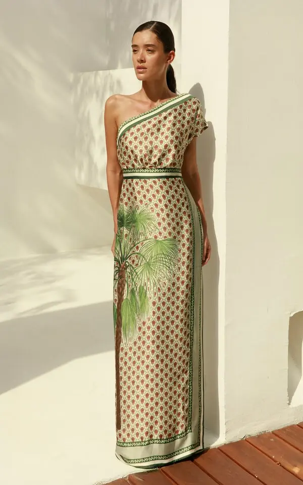 ANDRES OTALORA Estela De Dunas Maxi Dress