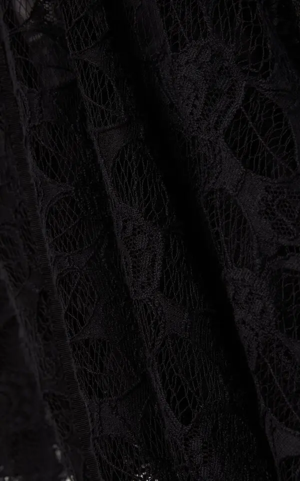 LANVIN Cotton-blend Midi Panel Skirt