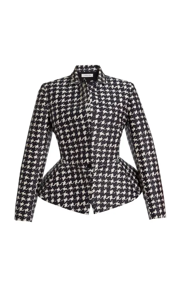 LANVIN Printed Basque Jacket