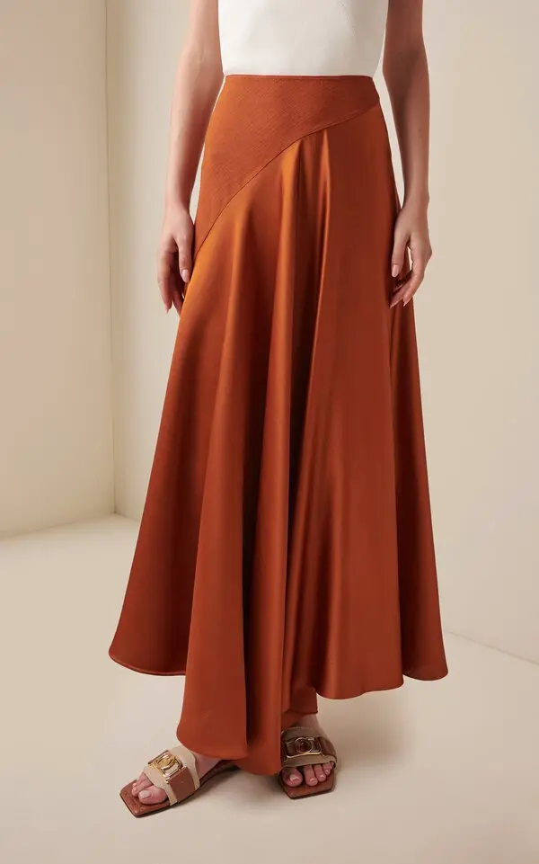 LANVIN Midi Panel Skirt
