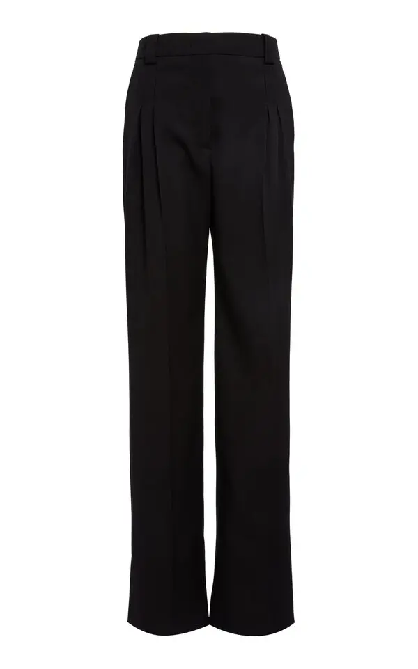 LANVIN Wool Straight-fit Trousers
