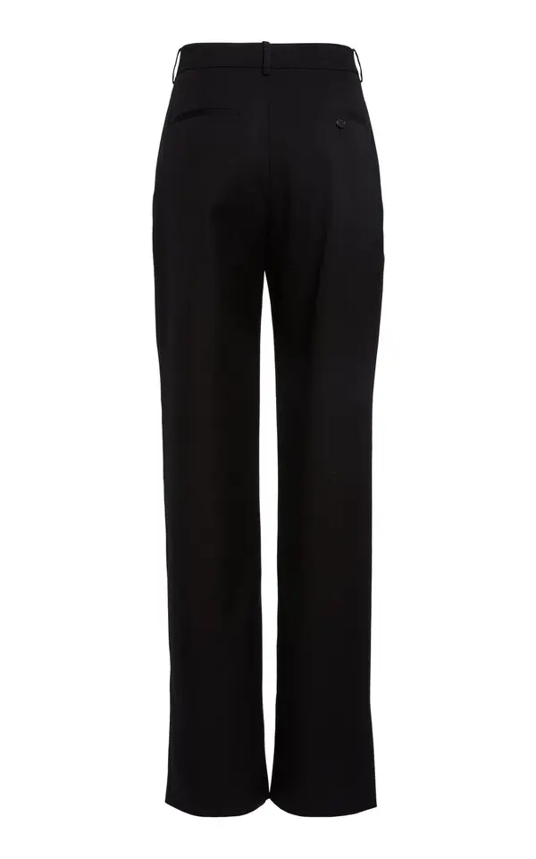 LANVIN Wool Straight-fit Trousers