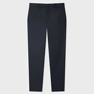 Paul Smith Stretch-cotton Navy Chinos