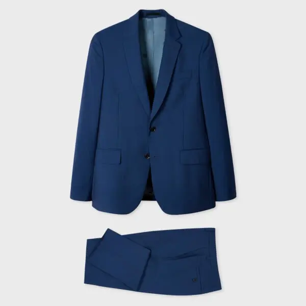 Paul Smith The Soho Tailored-fit Indigo Wool Suit