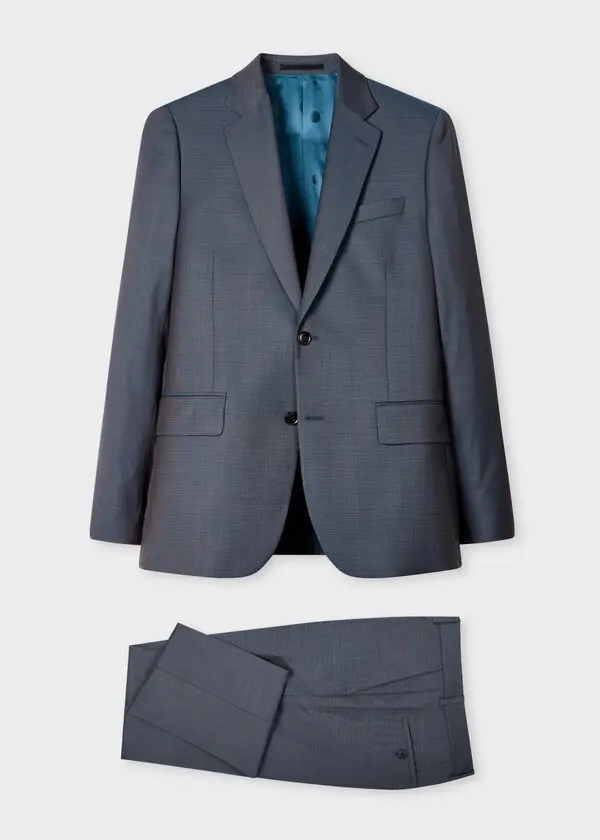 Paul Smith The Brierley Slate Wool Suit
