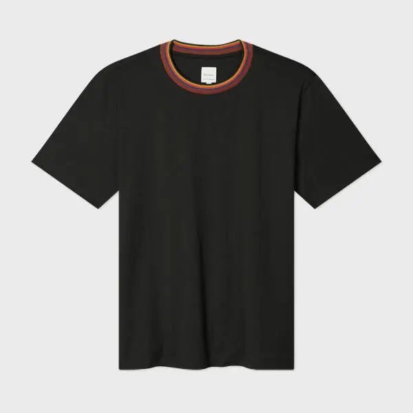 Paul Smith Artist Stripe' Collar T-shirt