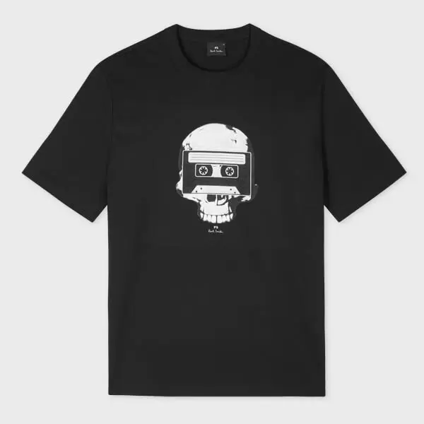Paul Smith Skull Tape' Print T-shirt