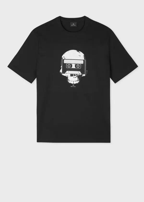 Paul Smith Skull Tape' Print T-shirt