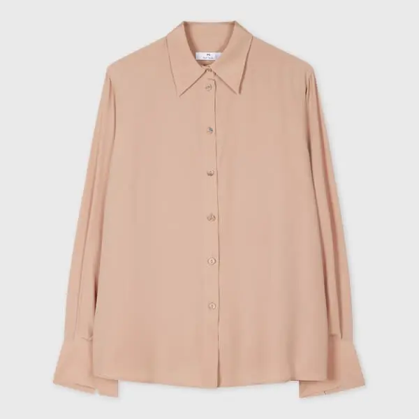 Paul Smith Light Silk-blend Blouse