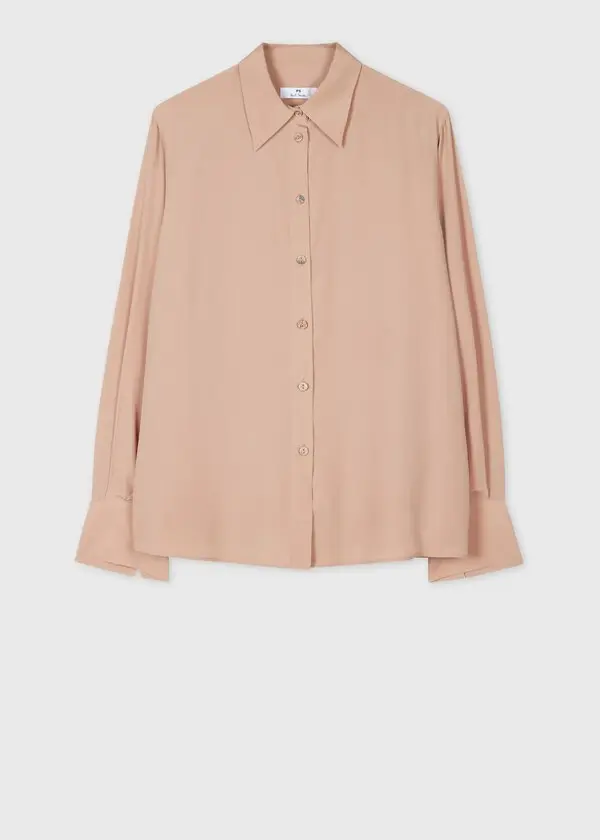 Paul Smith Light Silk-blend Blouse