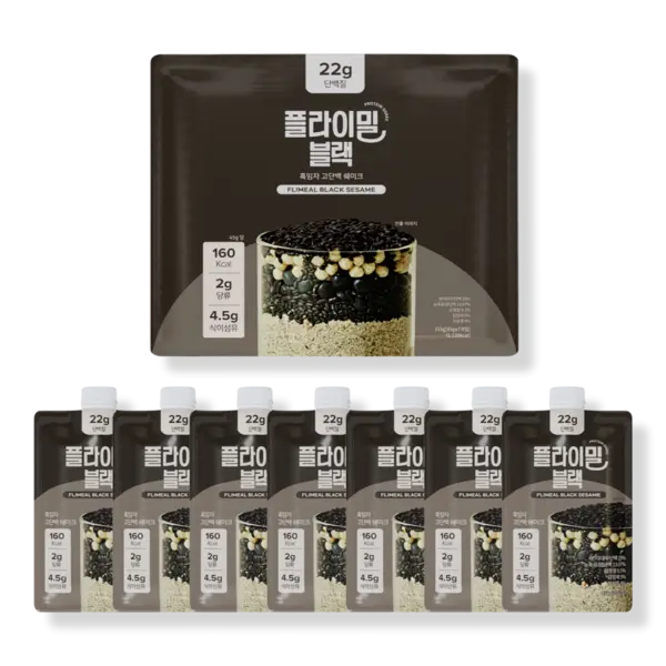 FLIMEAL Black Sesame Protein Shake