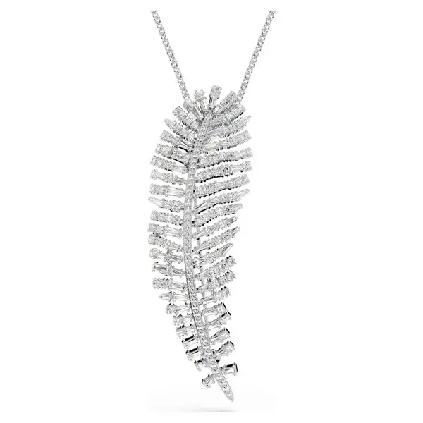 SWAROVSKI Vienna Pendant And Brooch - White