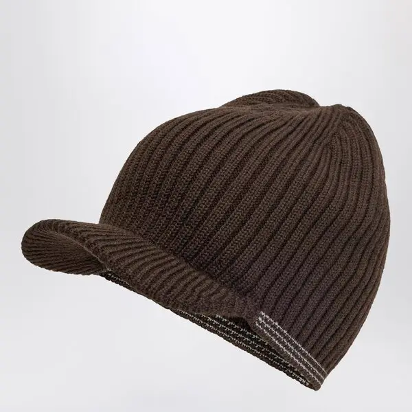 ADIDAS BY WALES BONNER Y-3 Wool Visor Cap - Brown