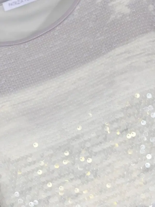 Patrizia Pepe Sleeveless Sequined Top