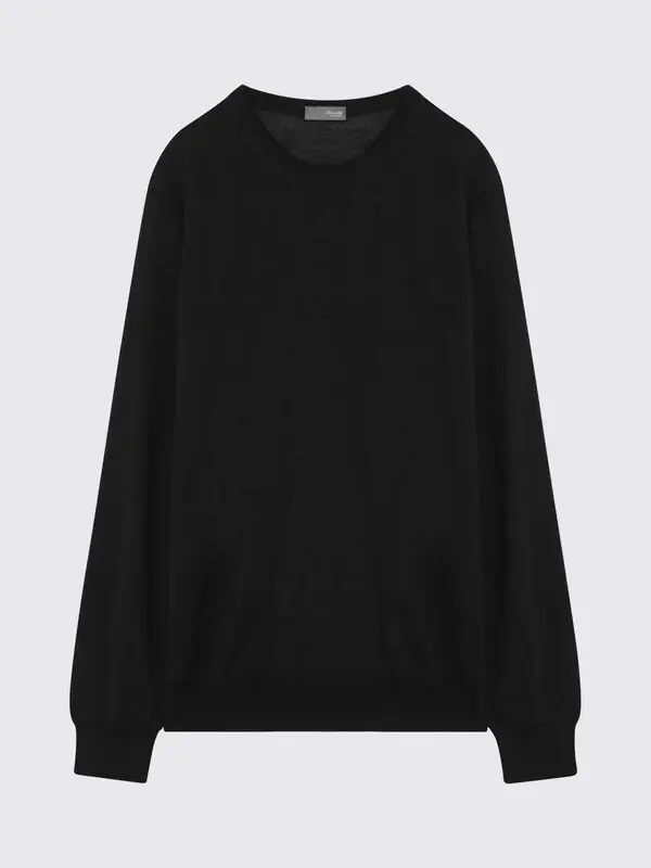 DRUMOHR Long-sleeved Crew-neck Jumper - Black