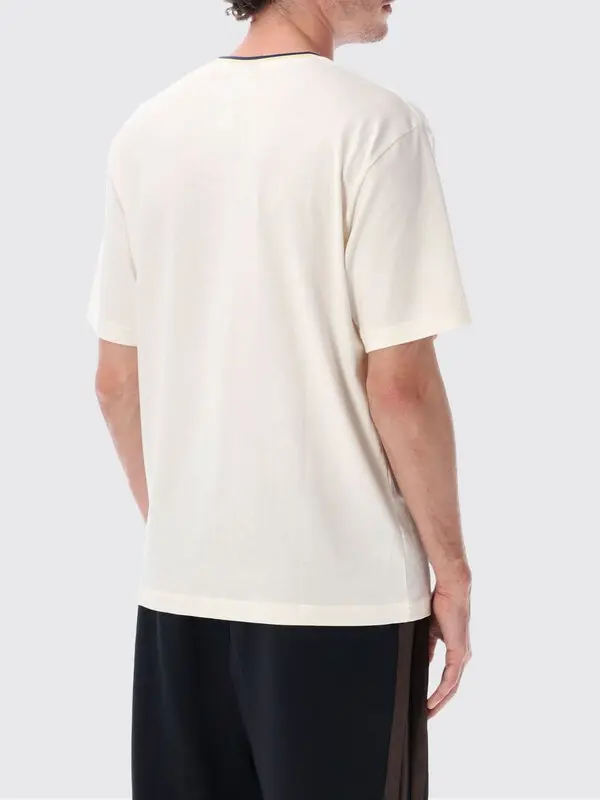 ADIDAS ORIGINALS Recycled Cotton T-shirt With Graphic Print And Contrast Trims