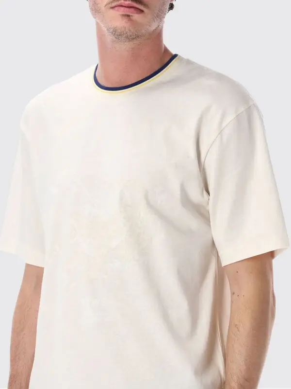 ADIDAS ORIGINALS Recycled Cotton T-shirt With Graphic Print And Contrast Trims