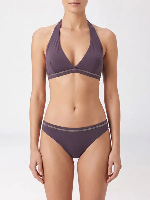 Brunello Cucinelli Bikini Top - Brown