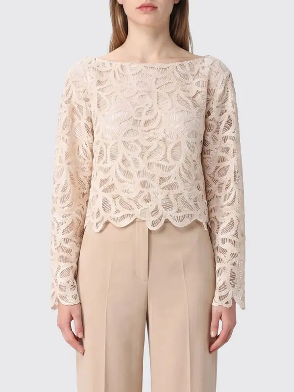 Patrizia Pepe Lace Top - White