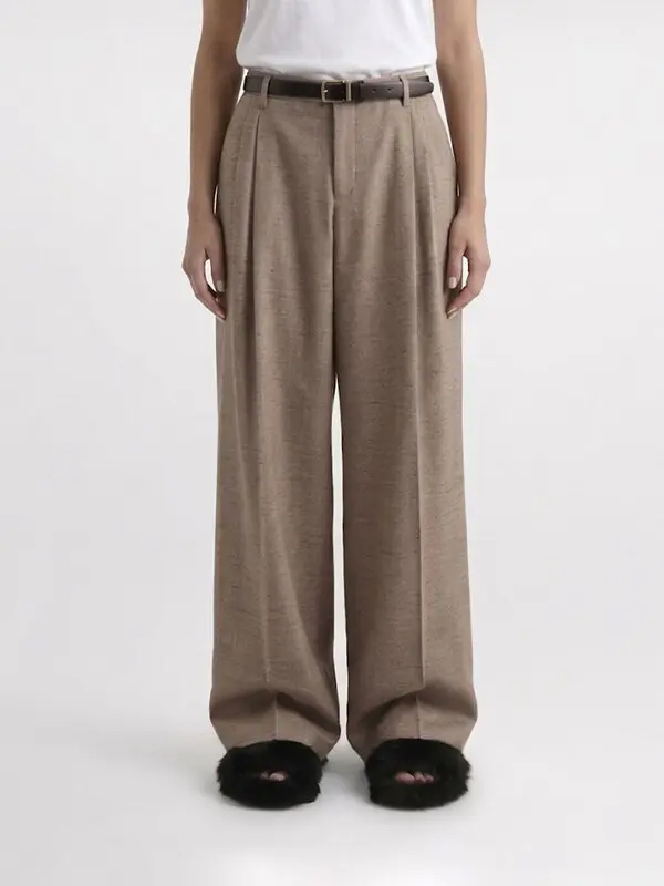 Dolce & Gabbana Tailored Palazzo Trousers - Brown