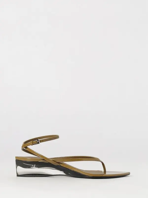 Alaïa Wedge Sandals - Green