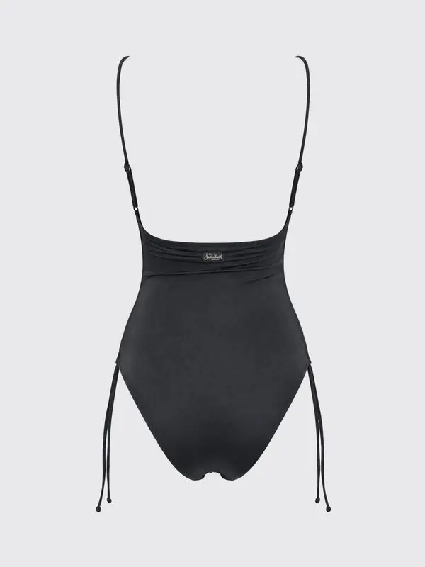 MC2 SAINT BARTH Rhinestone Embellished Off-the-shoulder One-piece Swimsuit