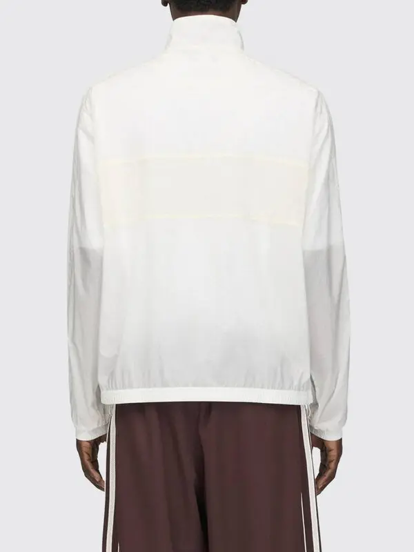 ADIDAS ORIGINALS By Wales Bonner Recycled Nylon High Neck Windbreaker Jacket - White