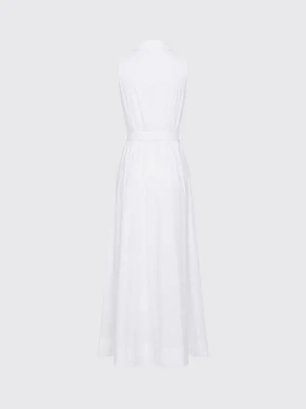 Patrizia Pepe Sleeveless Belted Maxi Dress