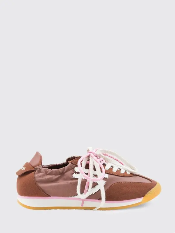 PURAAI 6.02 Panther Trainers In Vegan Leather And Suede - Brown