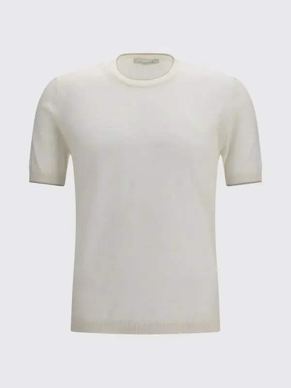BROOKSFIELD Linen Blend Crewneck T-shirt
