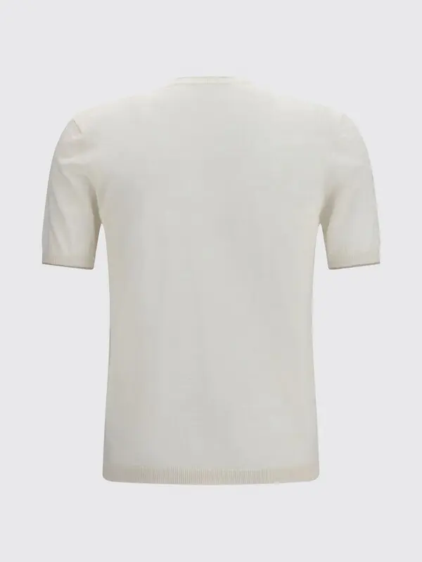 BROOKSFIELD Linen Blend Crewneck T-shirt