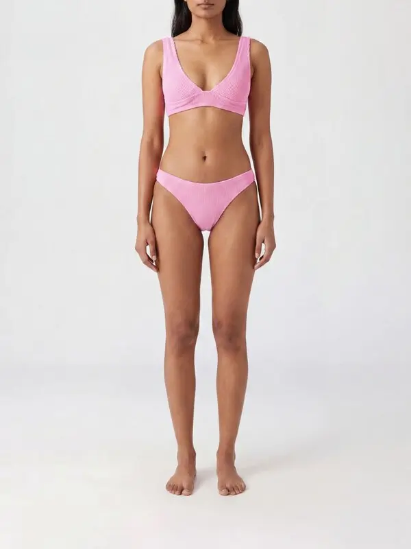Hunza G Ribbed Bikini - Pink