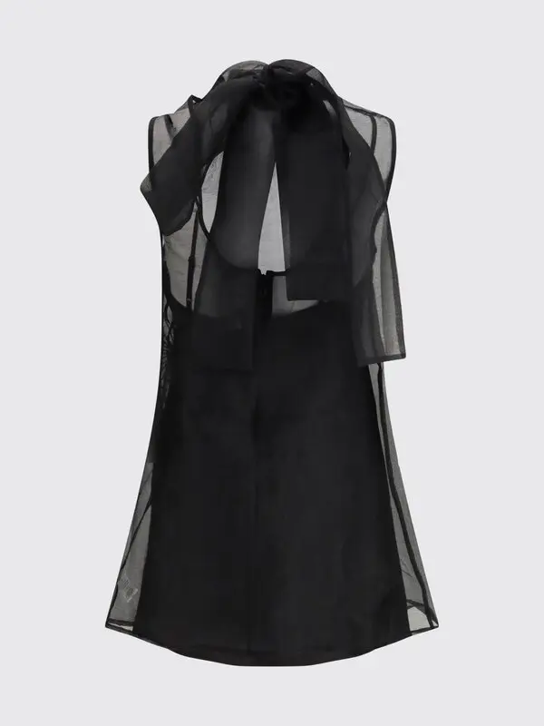 Staud Embellished Sheer Mini Dress