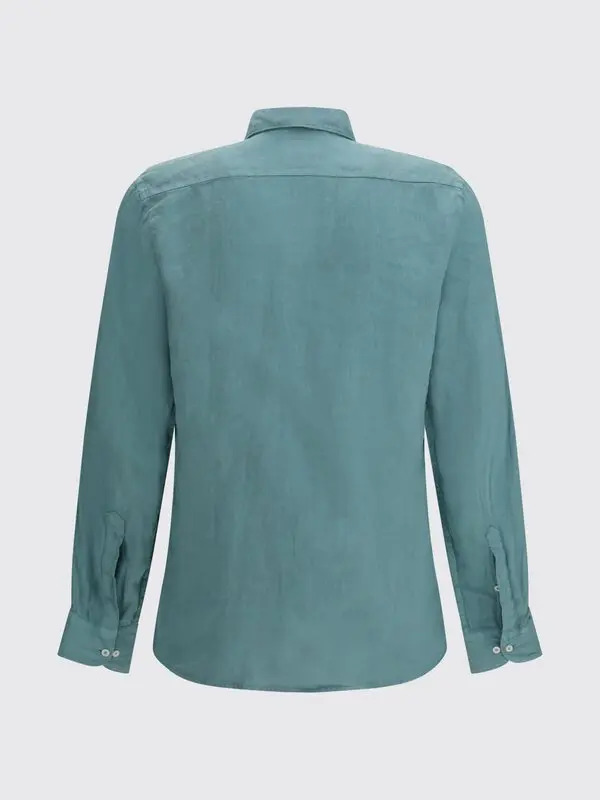 BROOKSFIELD Slim Fit Casual Shirt In Pure Linen With French Collar