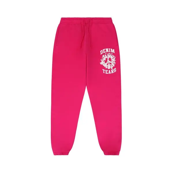 DENIM TEARS Denim University Sweatpants /white