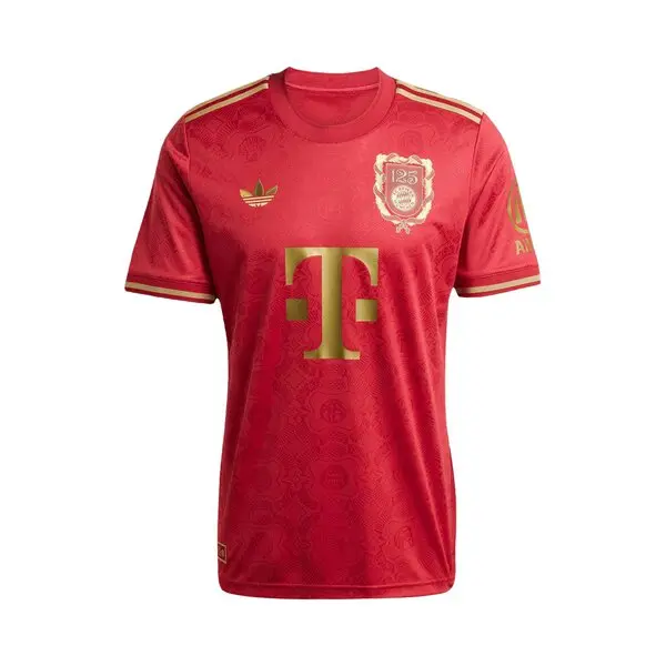 Adidas Fc Bayern 125th Anniversary Jersey - Red