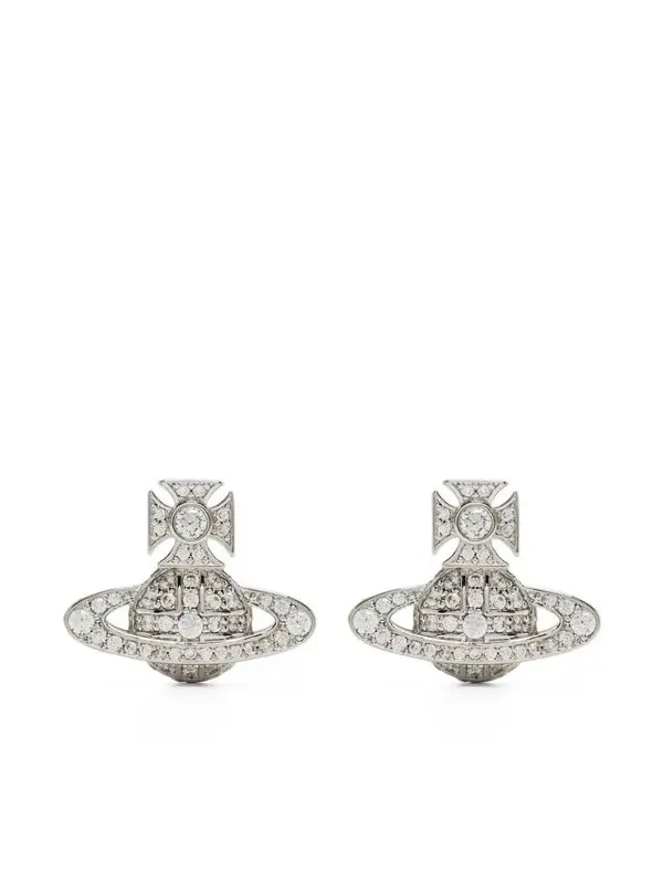 VIVIENNE WESTWOOD Carmela Bas Relief Earrings - Metallic