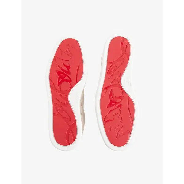 CHRISTIAN LOUBOUTIN Retero Flat Leather Trainers