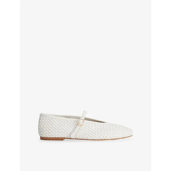 DUNE Headliner Leather Ballet Flats