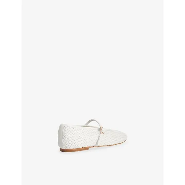 DUNE Headliner Leather Ballet Flats