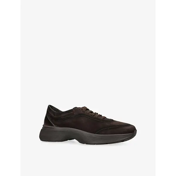 Santoni Bounce Suede Trainers