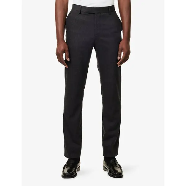 Corneliani Regular-fit Straight-leg Wool-and-cashmere Trousers