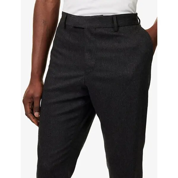 Corneliani Regular-fit Straight-leg Wool-and-cashmere Trousers