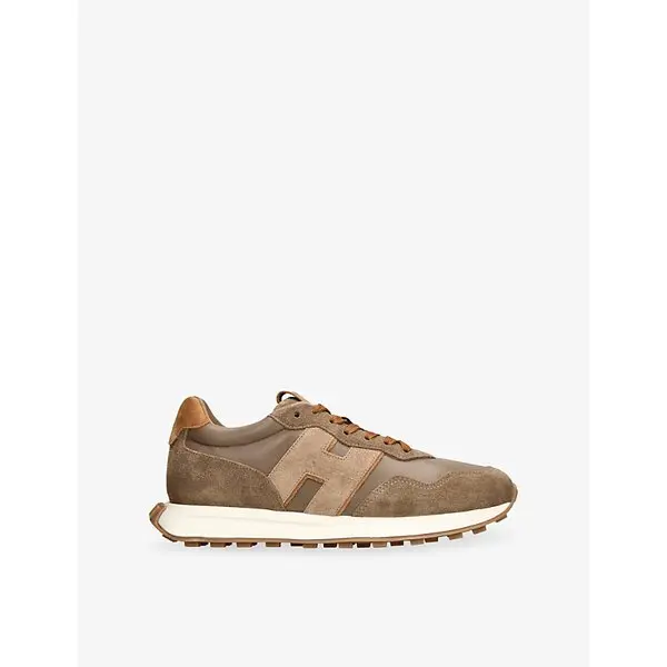 Hogan Allacciato Suede Trainers