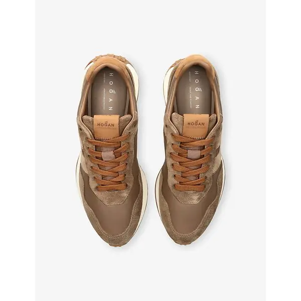 Hogan Allacciato Suede Trainers