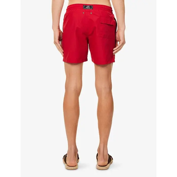 ARRELS BARCELONA Small-cat Embroide Swim Shorts