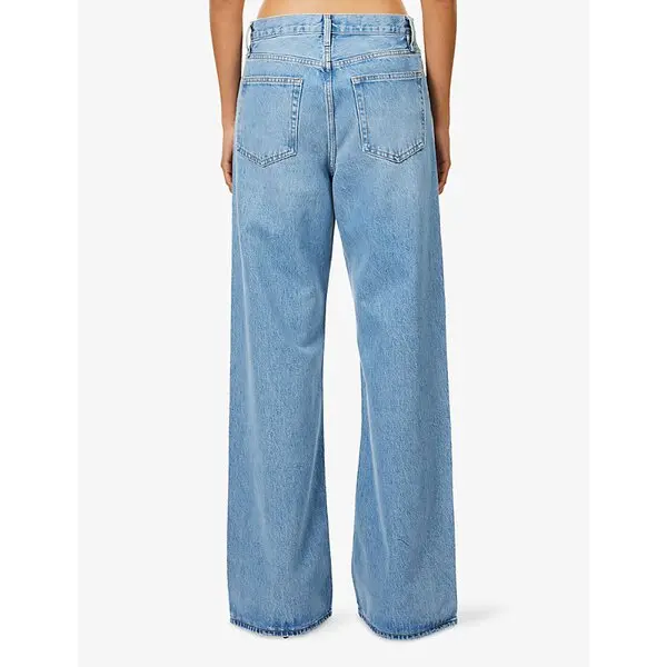 FRAME The Loose Wide-leg Denim Jeans