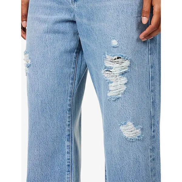 FRAME The Loose Wide-leg Denim Jeans
