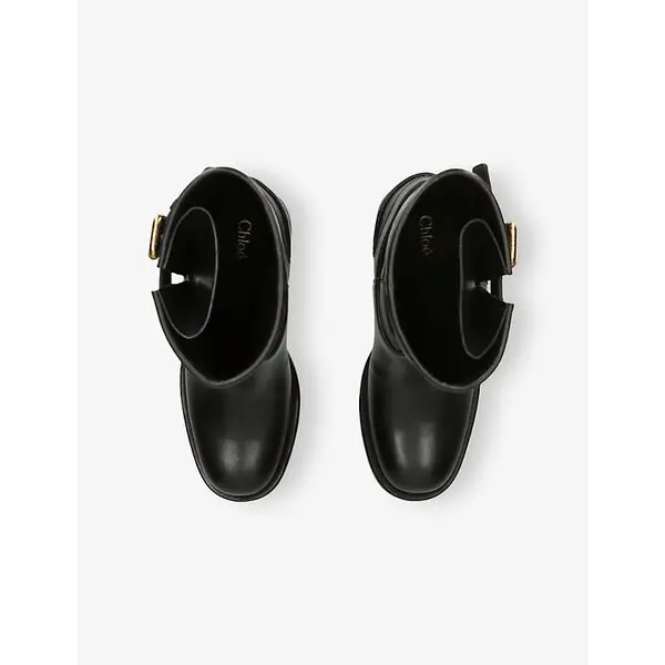 Chloé Dakota Leather Ankle Boots